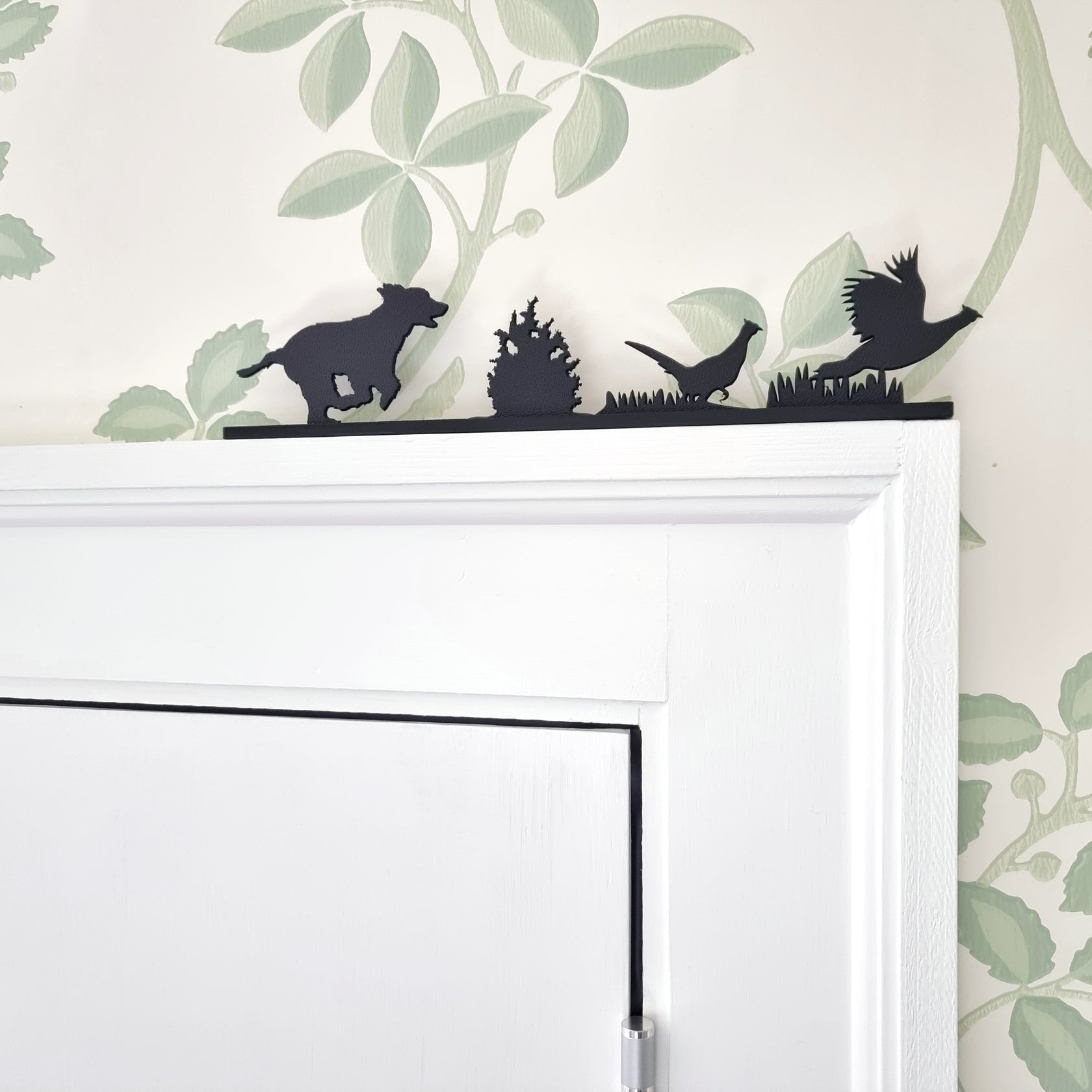Spaniel Flushing Pheasants | Gift Something Different - ShadowShapes ...