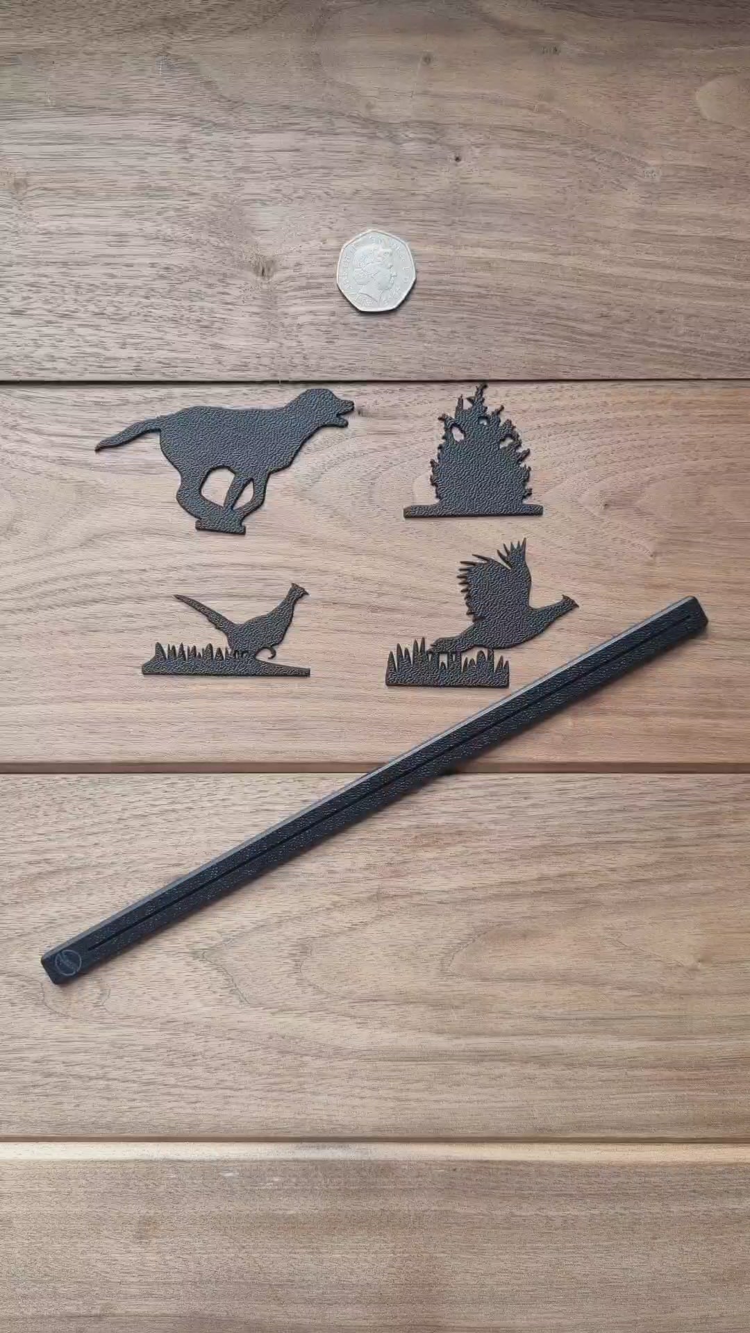 Labrador Flushing Pheasants | Gift Something Different - ShadowShapes ...